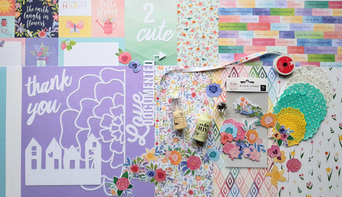 March/April 2020 Quirky Kit Main | Crafty Templates