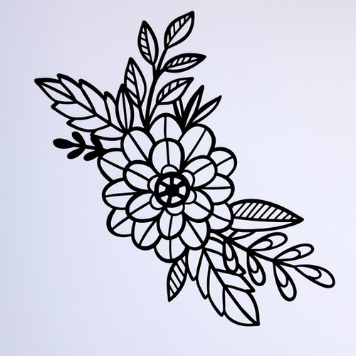 Pre Cut cut file - Flowers and Leaves | Crafty Templates