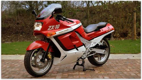 SOLD - 1989 Kawasaki ZX10 "Tomcat" | website