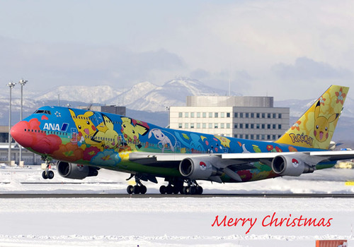 Gift Voucher "Merry Christmas" 1 Hour Pleasure Flight Experience | 747 ...