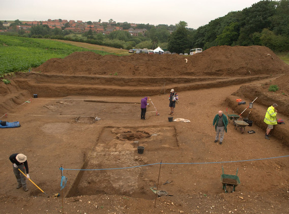 Early Medieval Malting Trench | SHARP