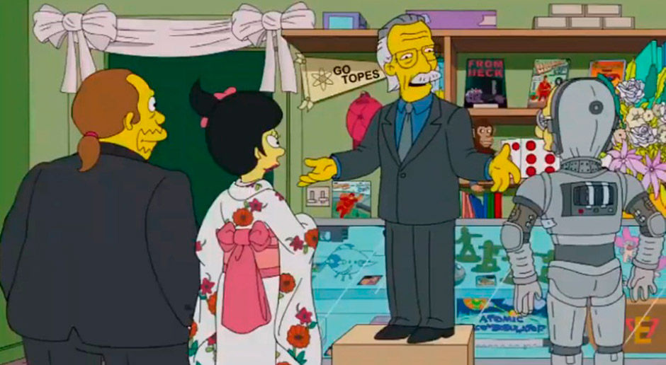 Bodas en serie: "Los Simpson"