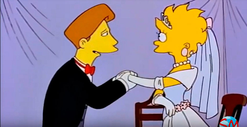 Bodas en serie: "Los Simpson"