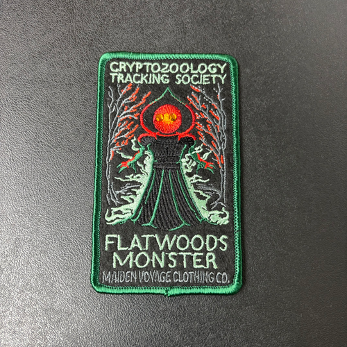Flatwoods Monster – Cryptozoology Tracking Society Patch | timebombtoys