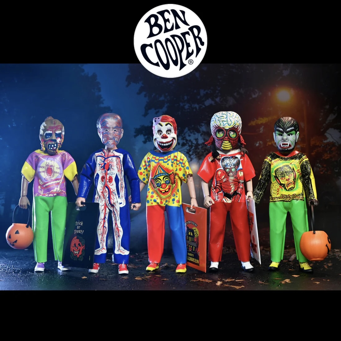 NECA Ben Cooper – Costume Kids Collection (Series 6) Action Figure Set ...