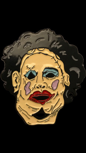 The Texas Chainsaw Massacre – Leatherface Pretty Woman Enamel Pin ...