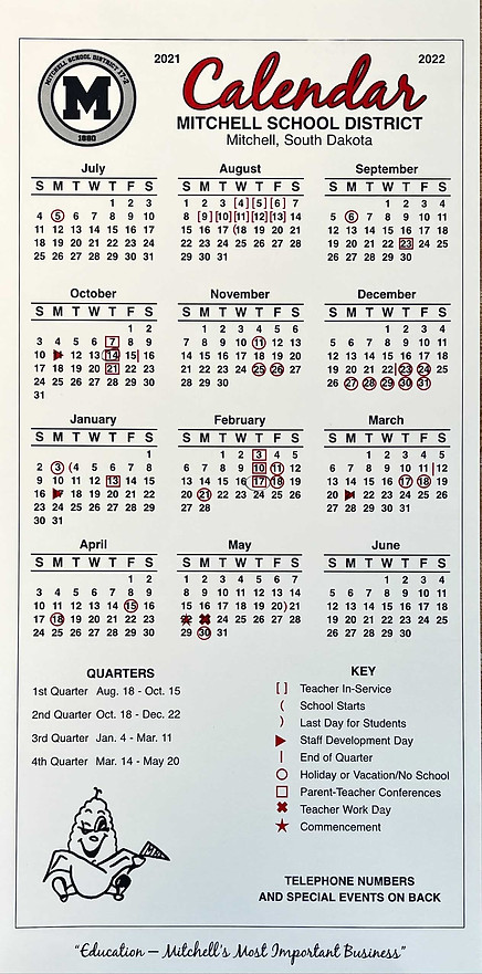 2021 2022 District Calendar Mitchell Senior High 2021-2022-district-calendar-mitchell-senior-high