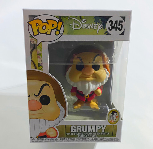 Disney Snow White and the Seven Dwarfs Grumpy Funko Pop Vinyl Figure ...
