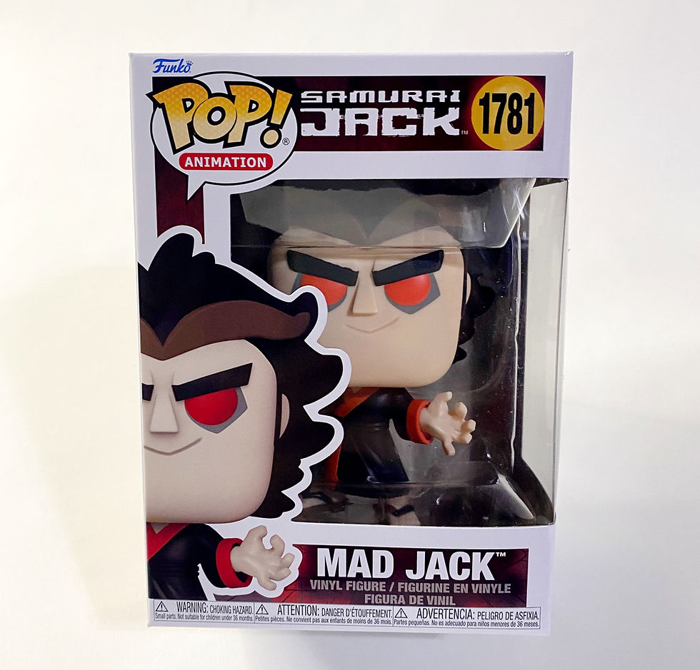Samurai Jack Mad Jack Funko Pop! Vinyl Figure #1781 | Miscgoodies