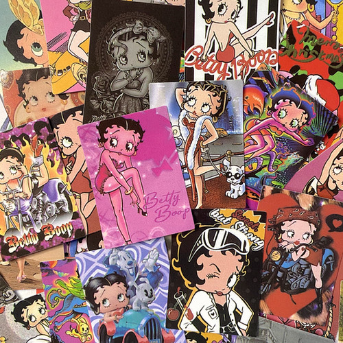 60pc Betty Boop Scrapbooking, Tablet, Phone, Laptop Sticker Pack ...