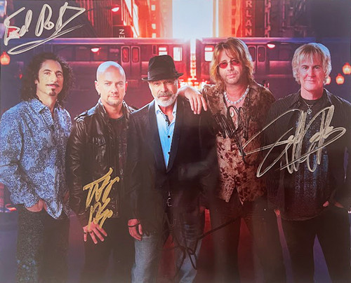 Autographed Danny Seraphine and CTA band photo 8x10 | danny-seraphine