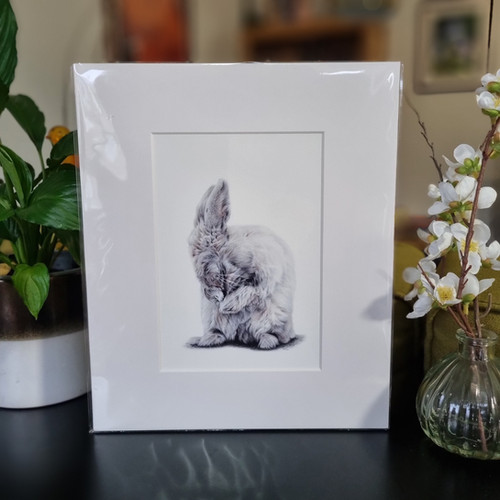 Shy Girl Art Print Helen Carter Artist