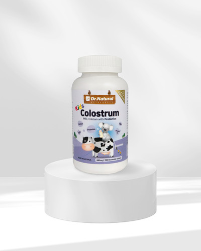 [Dr.Natural] Kids Colostrum Milk, Calcium with Probiotics 200's ...