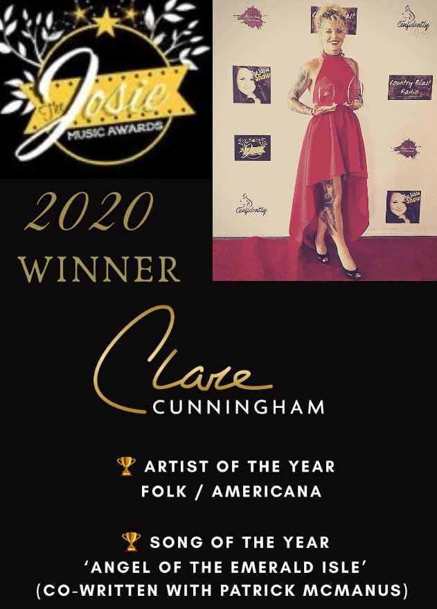 Clare Cunningham takes home 2 awards at this years 2020 'Josie Music ...