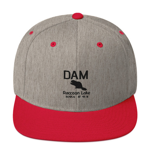 Dam Snapback Hat | boatrental