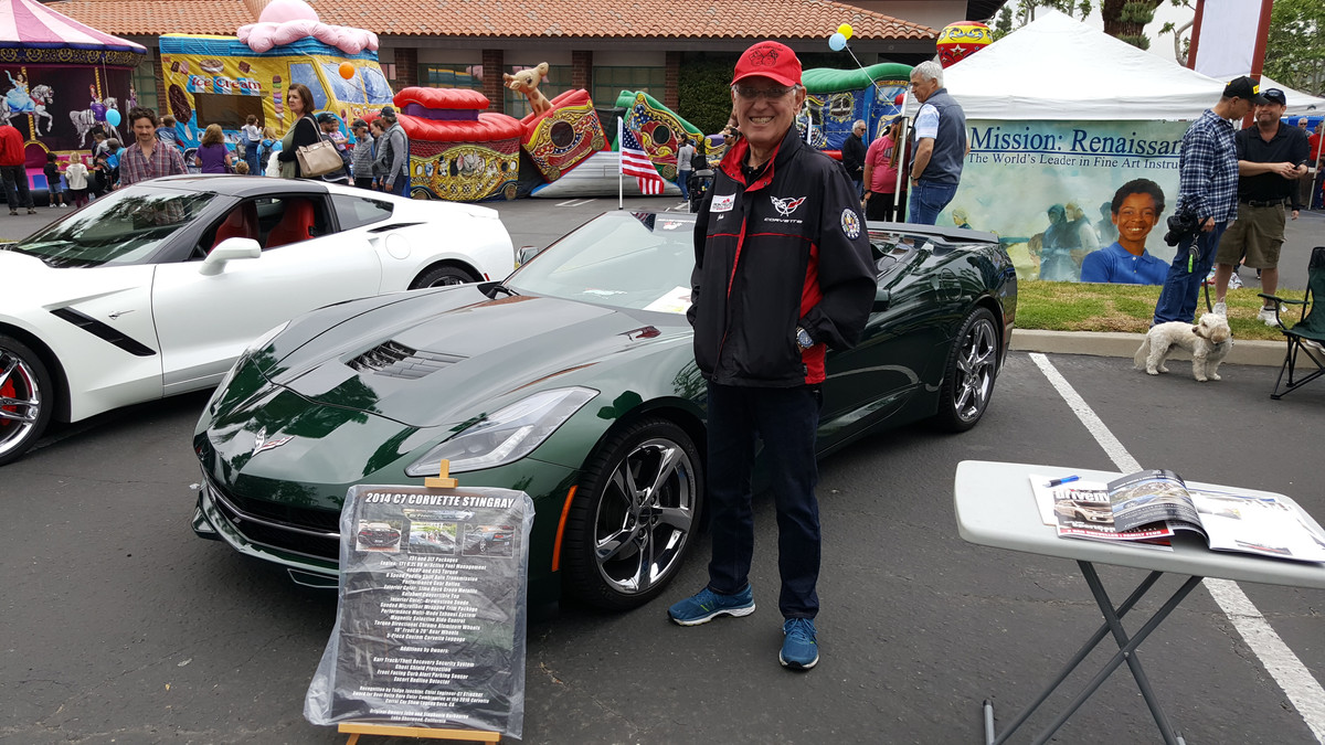 RED LINE CORVETTES | Westlake Rotary Car Show April 2019
