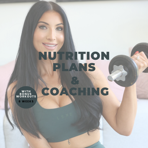 Nutrition Plans And Coaching With Bonus Workout Plan Makeitfitwithnikki