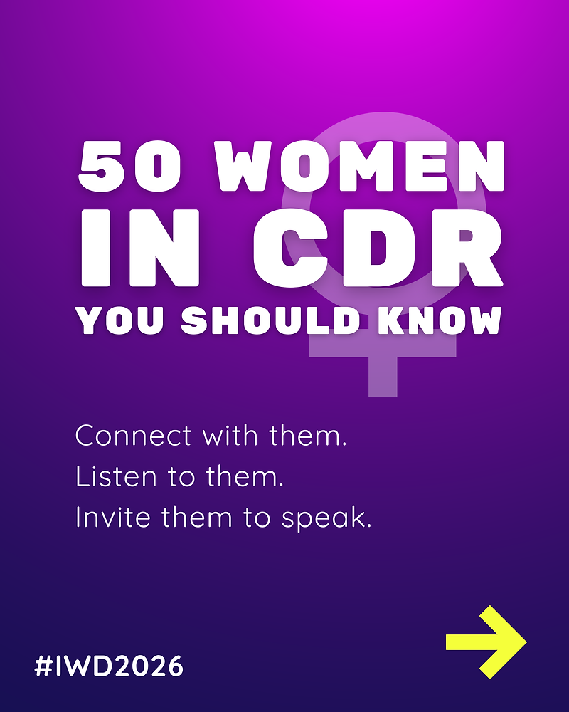 🔥 50 incredible women I follow on CDR - and you should too 🔥