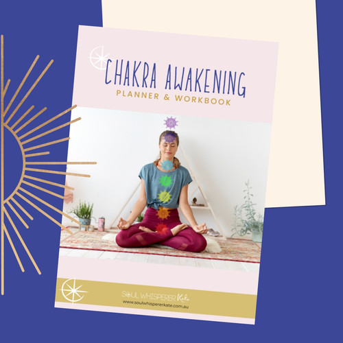 Chakra Awakening Planner and workbook Printable PDF | Soul Whisperer Kate