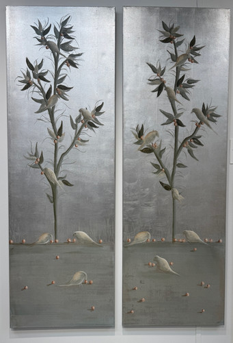 BIRD VINE SILVER LEAF | Fred Cox