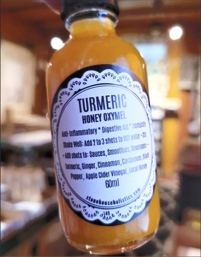 Turmeric Honey Oxymel | stonehouseholistics