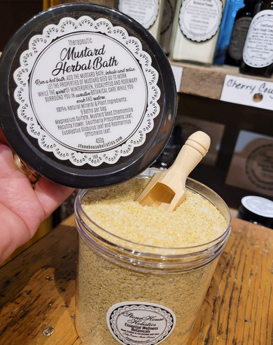 Therapeutic Mustard Bath | stonehouseholistics