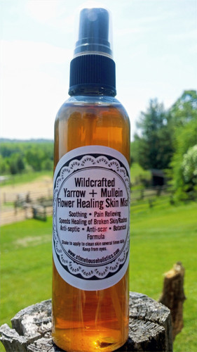 Yarrow Mullein Healing Skin Mist~ Wildcrafted | stonehouseholistics
