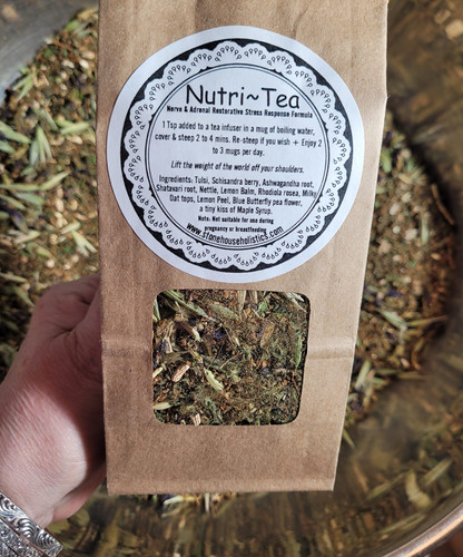 Nutri~Tea / Nerve Restorative Adaptogenic Tea | stonehouseholistics
