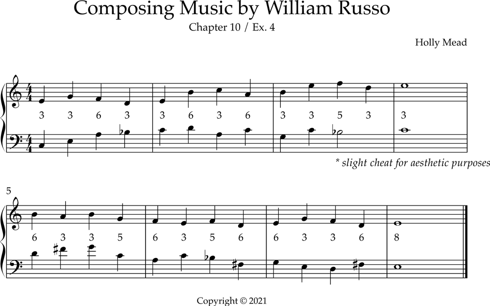 Composing Music by William Russo: Chapter 10