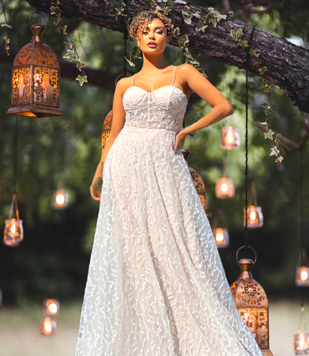 Affordable Beaded Simple Wedding Dress: Emma Rose at Madison Rose Bridal