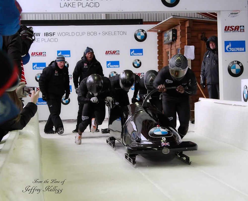 The Beauty Of Bobsleigh. Chris Woolley