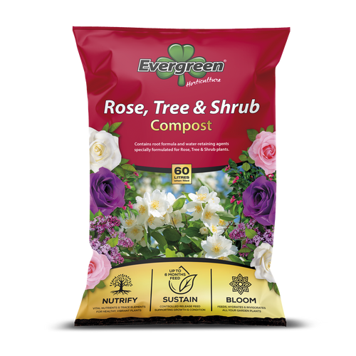 Evergreen Rose, Tree & Shrub Compost | jwestseasonalstore