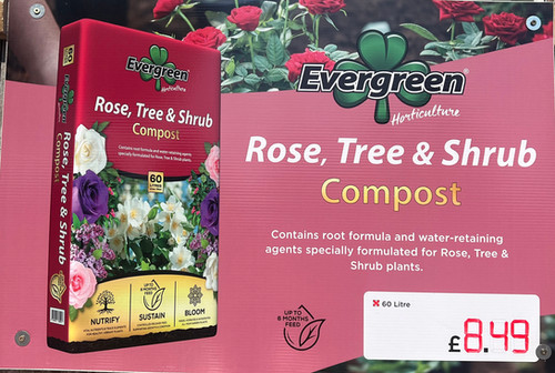Evergreen Rose, Tree & Shrub Compost | jwestseasonalstore