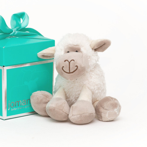 Mini White Sitting Sheep & Pop up box | Jomanda