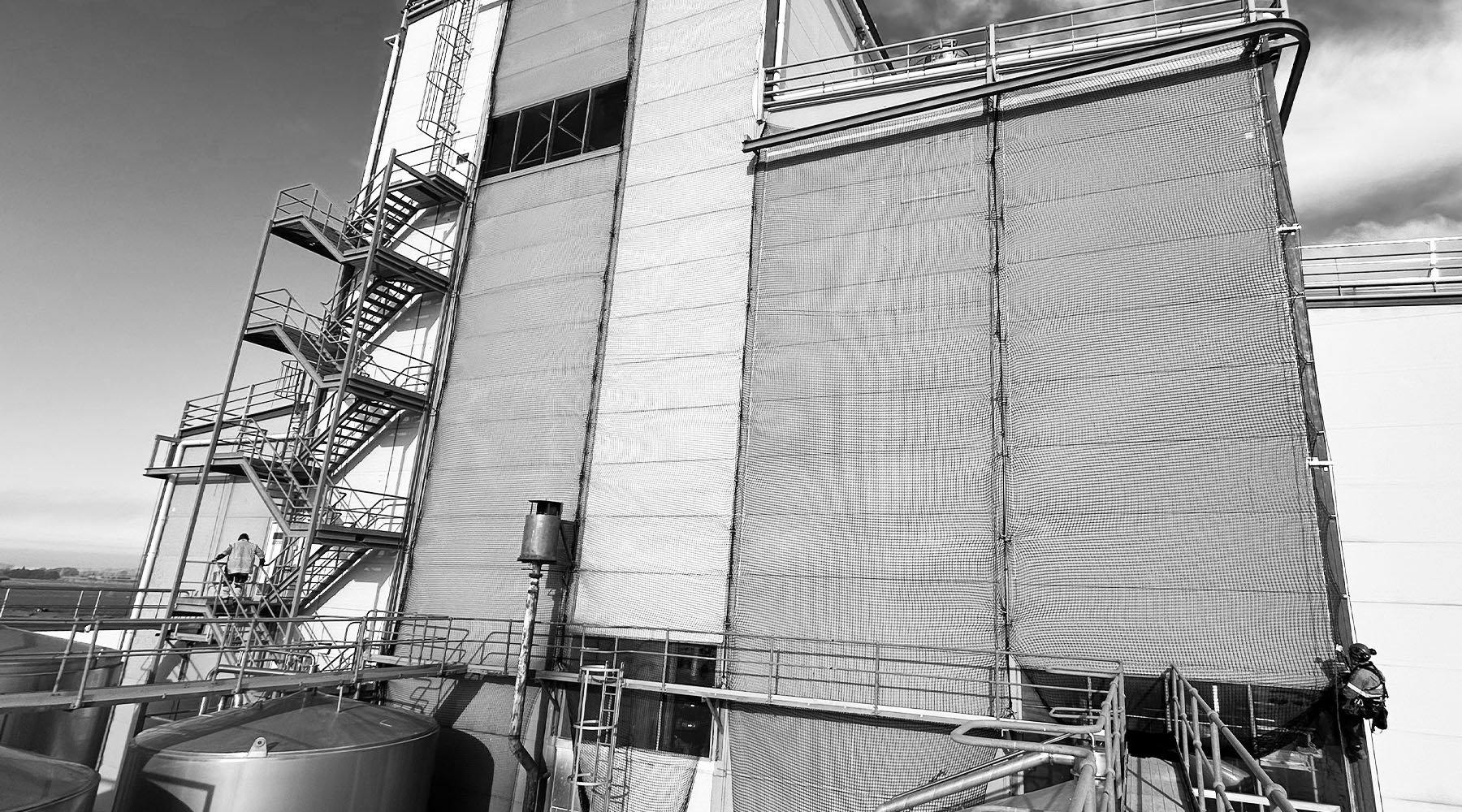 Trafficable Safety Netting | GEOVERT