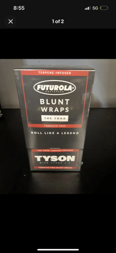Mike Tyson Toad Terpene-Infused Wrap 25 Pack | MegMalls