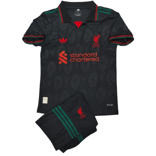 Liverpool Polo Black 25/26 - SET | Golazo Jerseys