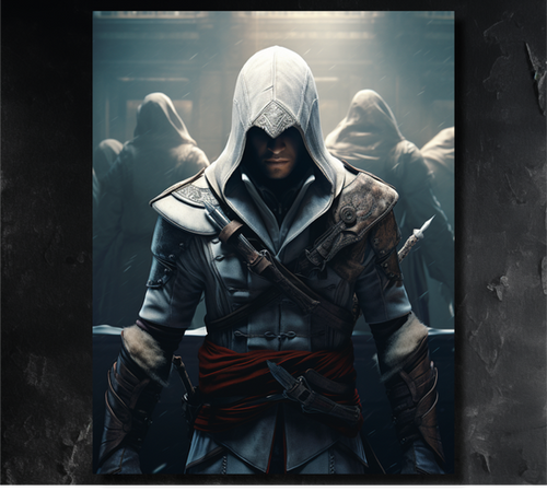 Ezio Auditore Assasins Creed | Print House Panama