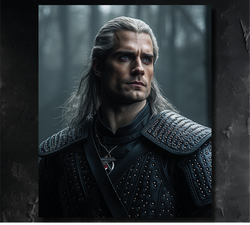 The Witcher Portrait | Print House Panama