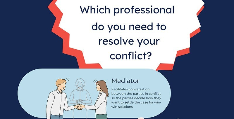 Which Professional Do You Need to Resolve Your Conflict?