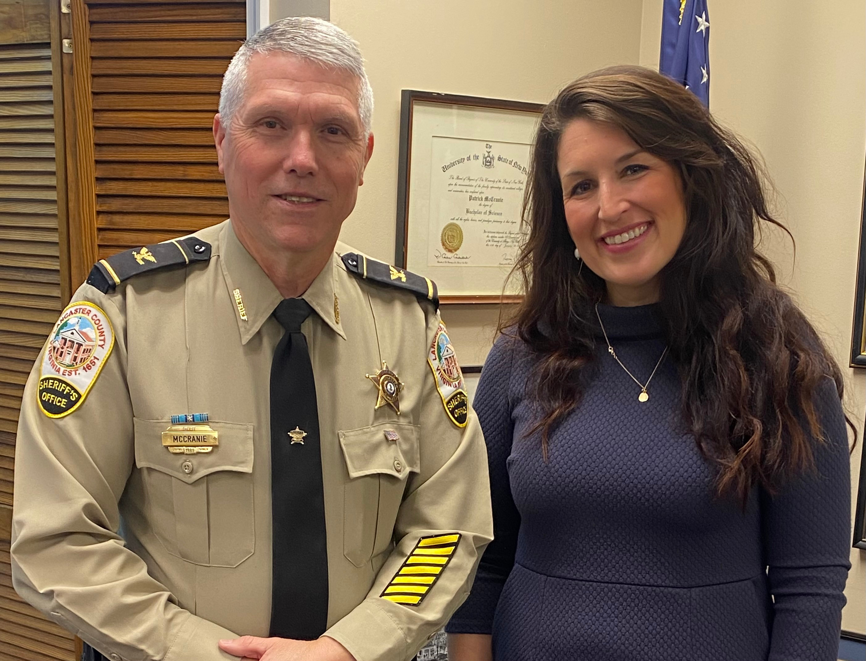 Lancaster County Sheriff Patrick McCranie Endorses Hillary Pugh Kent ...