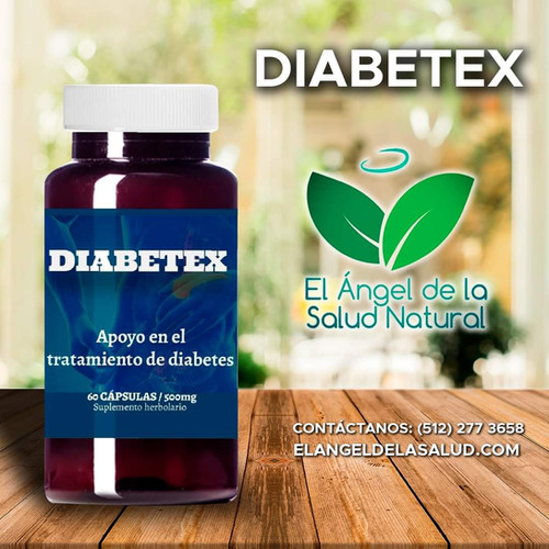 Diabetex 60 capsulas | elangeldelasalud