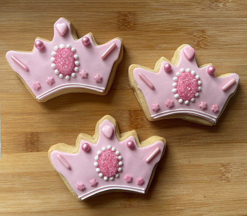 Princess Crown Biscuits | Baroness Bakery
