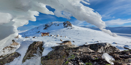 Seamans Hut, Kosciuszko National Park, Australia - Code: HT7518P2FAL ...