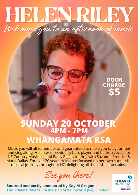 Entertainment & Events | Whangamata RSA