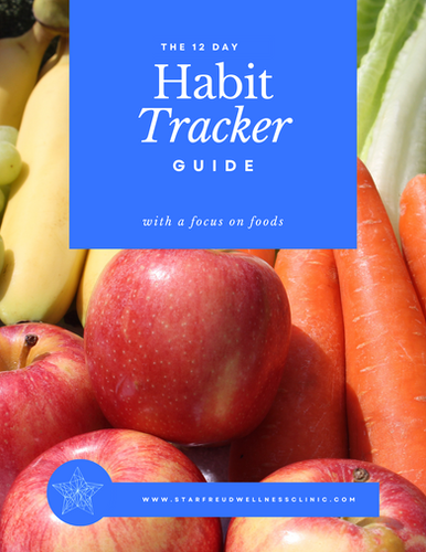 Gut Health: 12 Day Food Habit Tracker | Star Freud Wellness