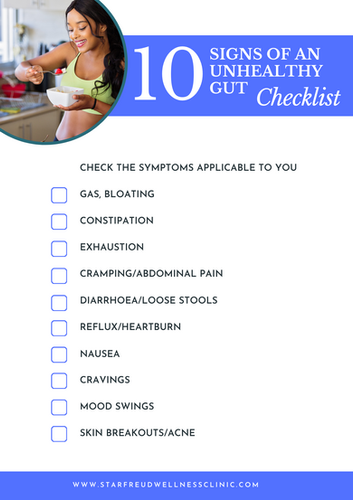 Gut Health: 10 Signs Checklist | Star Freud Wellness