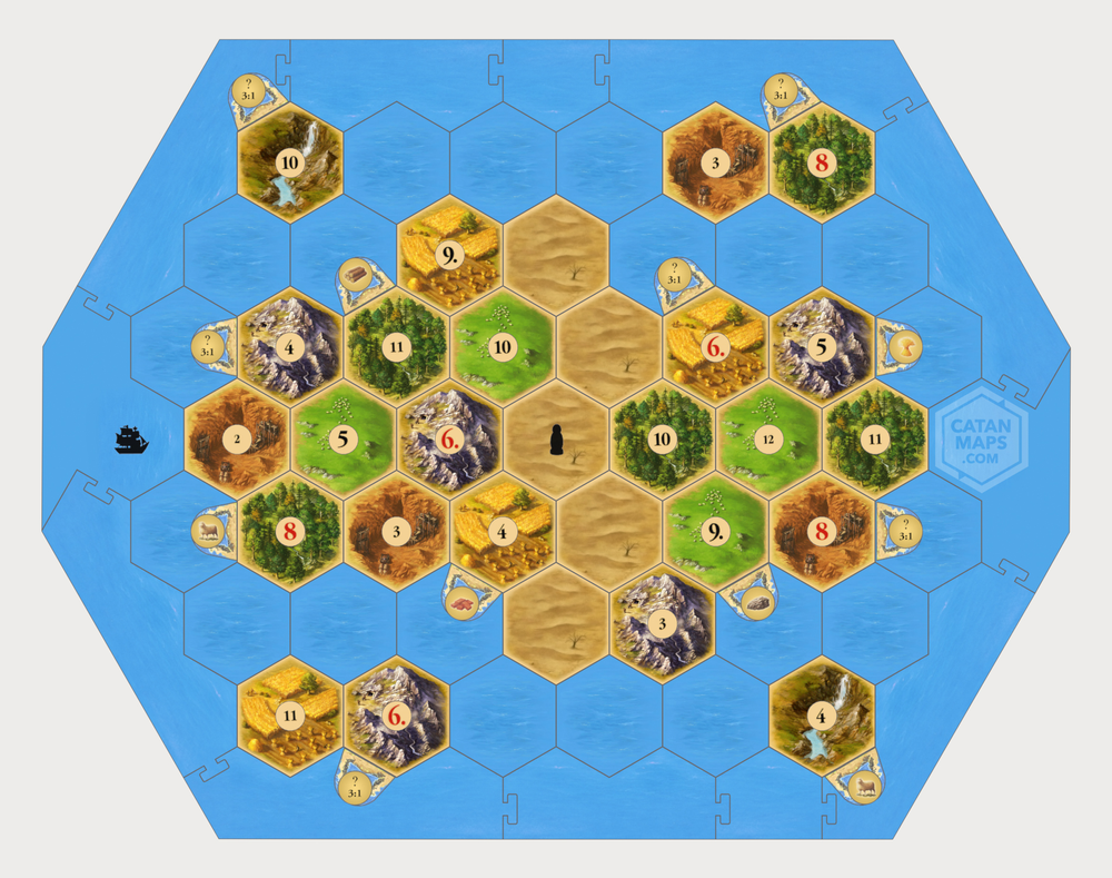 5 New and Exciting Settler's of Catan Maps | Official Game Rules