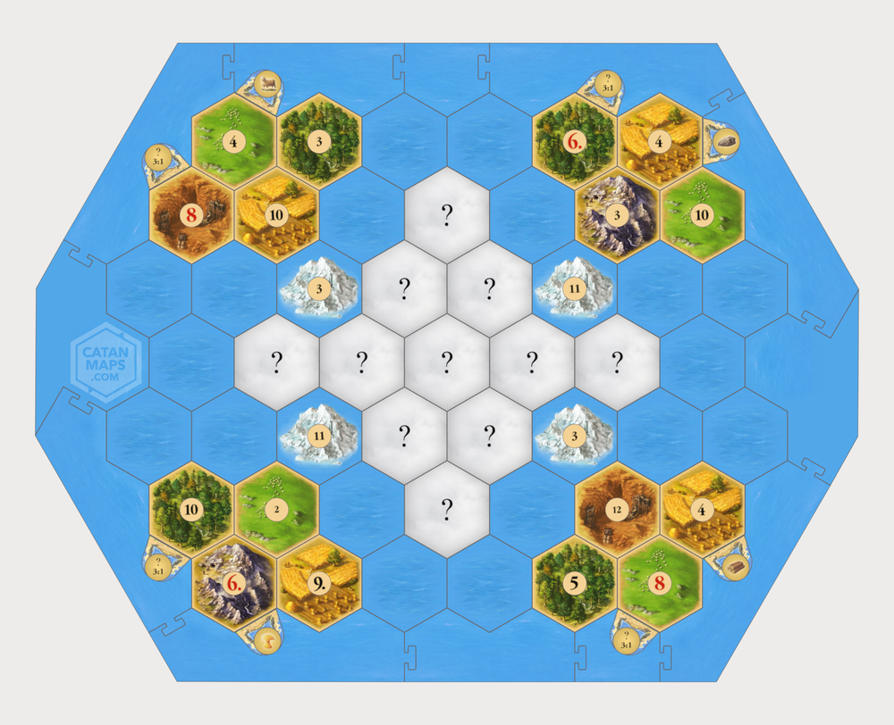 5 New and Exciting Settler's of Catan Maps | Official Game Rules