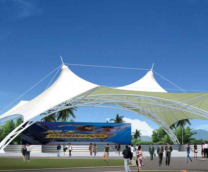 Tensile Structure, Tensile Structure for Institutes, School, College ...